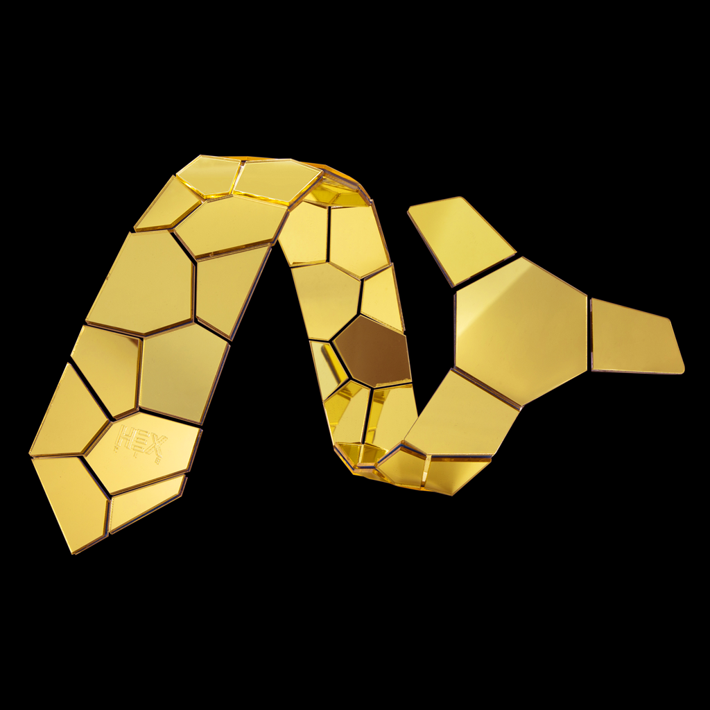 Buy Men's Black Tie | Uniquely Elegant Terremoto Tie | Hextie – HEX TIE