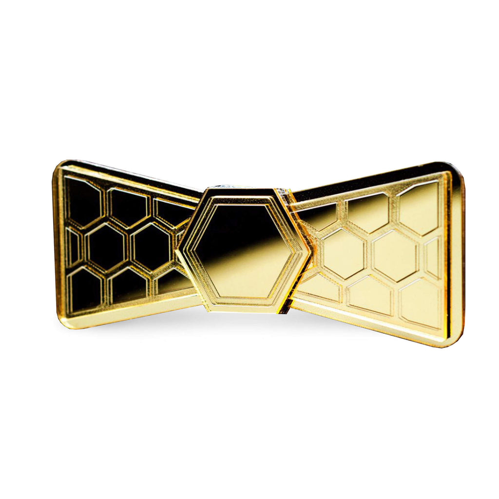 Bow Tie | Elegant Gold Bow Tie | Hextie – HEX TIE