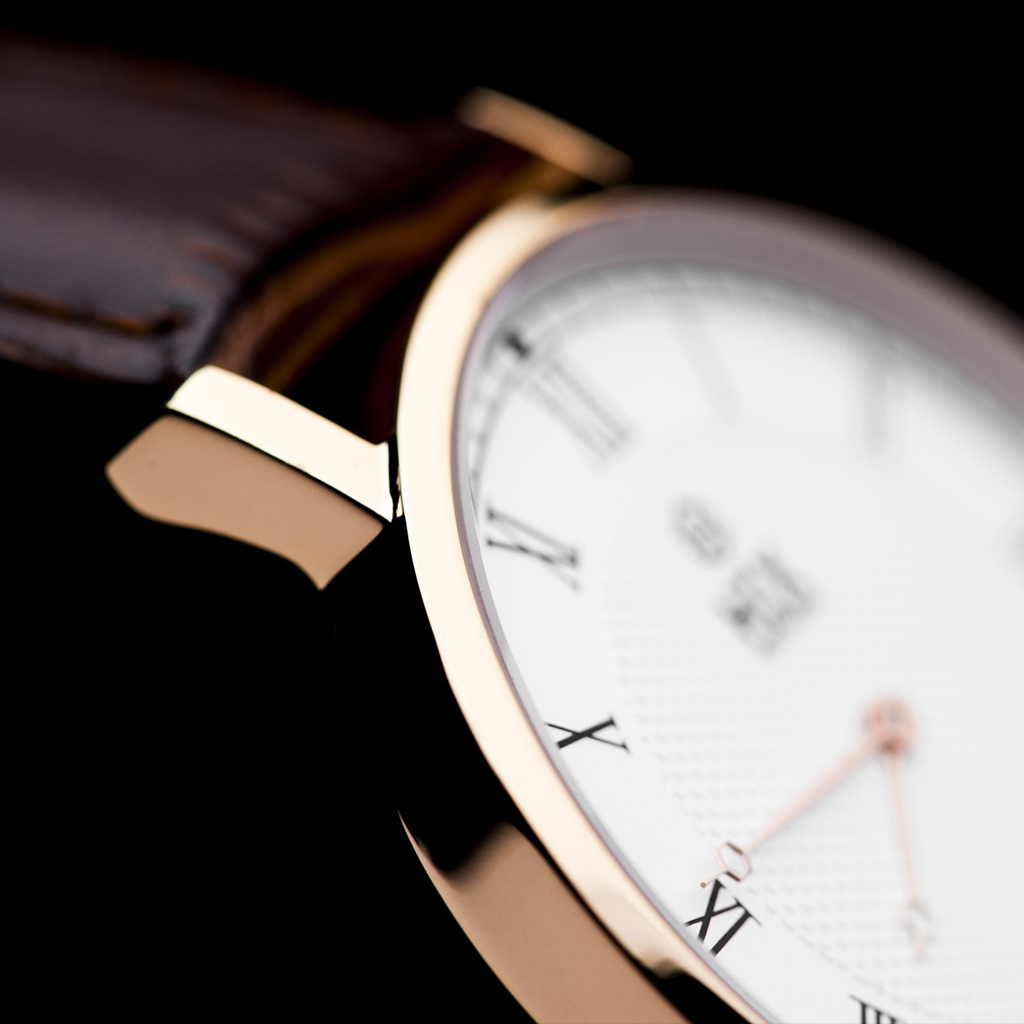 Brown Leather Watches for Men | Palermo -GPH | Hextie – HEX TIE