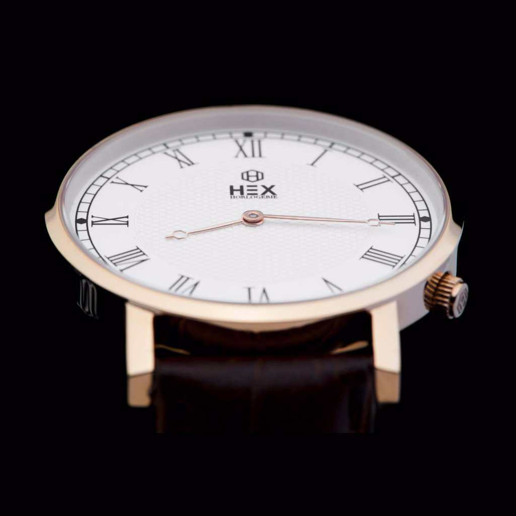 Brown Leather Watches for Men | Palermo -GPH | Hextie – HEX TIE